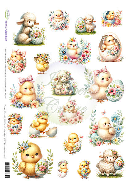 Carta Riso A3 Idee Per Creare Pulcini & Co – Gogolandia