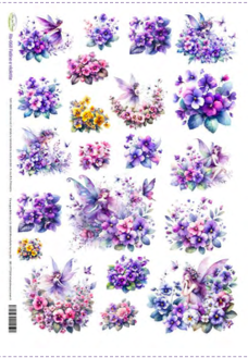 Carta Riso A3 Idee Per Creare Fatine e Violette – Gogolandia